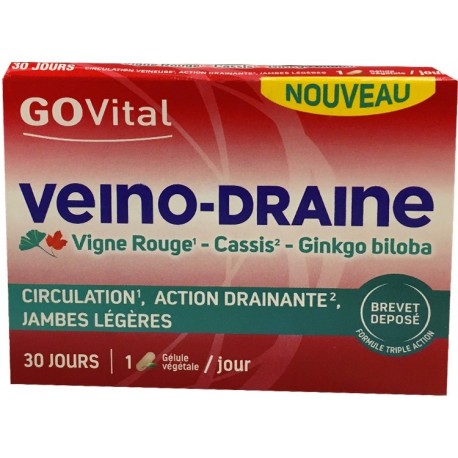 Go Vital – Veino-draine, 30 gélules