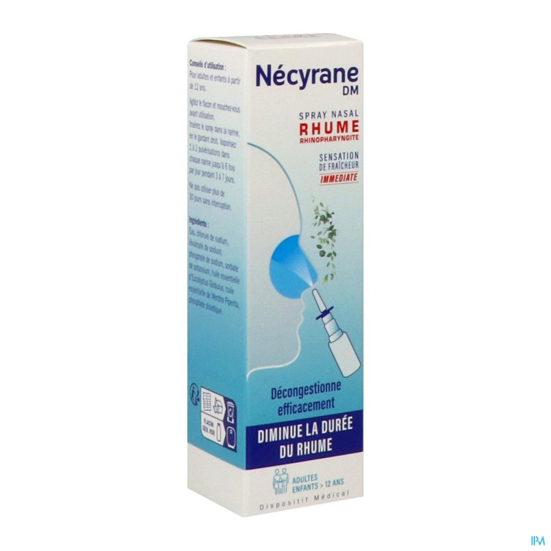 Fabre Sante Necyrane Dm Spray Nasal Rhume 10Ml