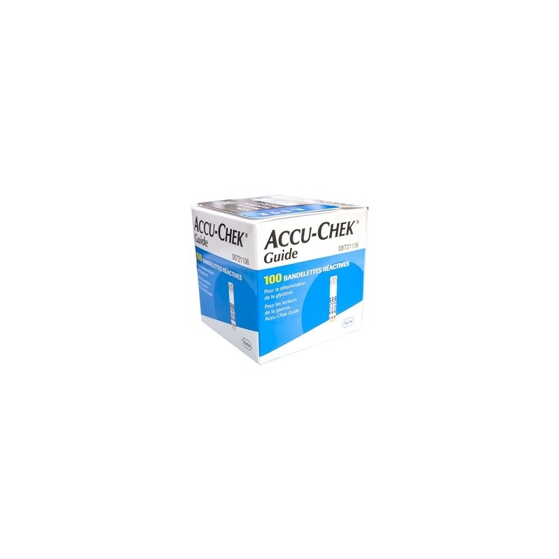 Accu Chek Guide Bandelette 100 Accu Chek Guide Bandelette 100