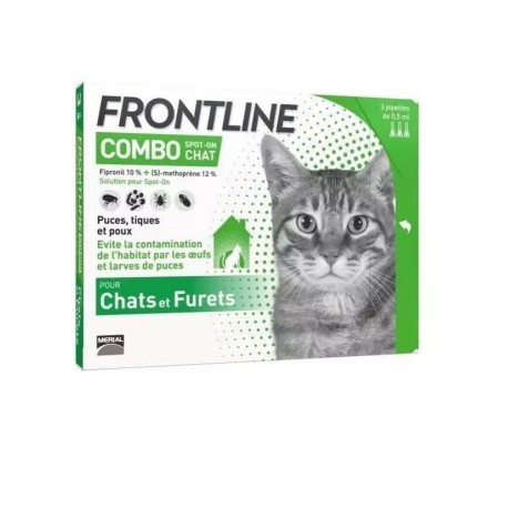 Frontline Combo chat 3 pipettes