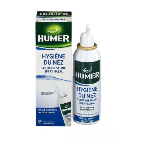 Humer Spray nasal hygiène du nez solution saline - 100ml