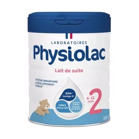 Physiolac 2 6 à 12 Mois 800