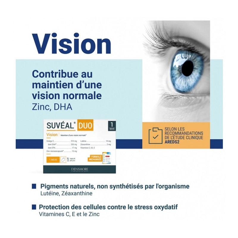 Densmore – Suvéal Duo Capsules Concentrées 30 Capsules