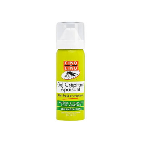Cinq sur Cinq Gel Crépitant Apaisant 50ml