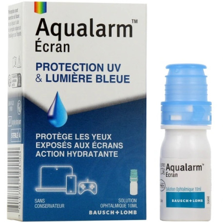 BAUSCH & LOMB – Aqualarm Écran, 10 ml